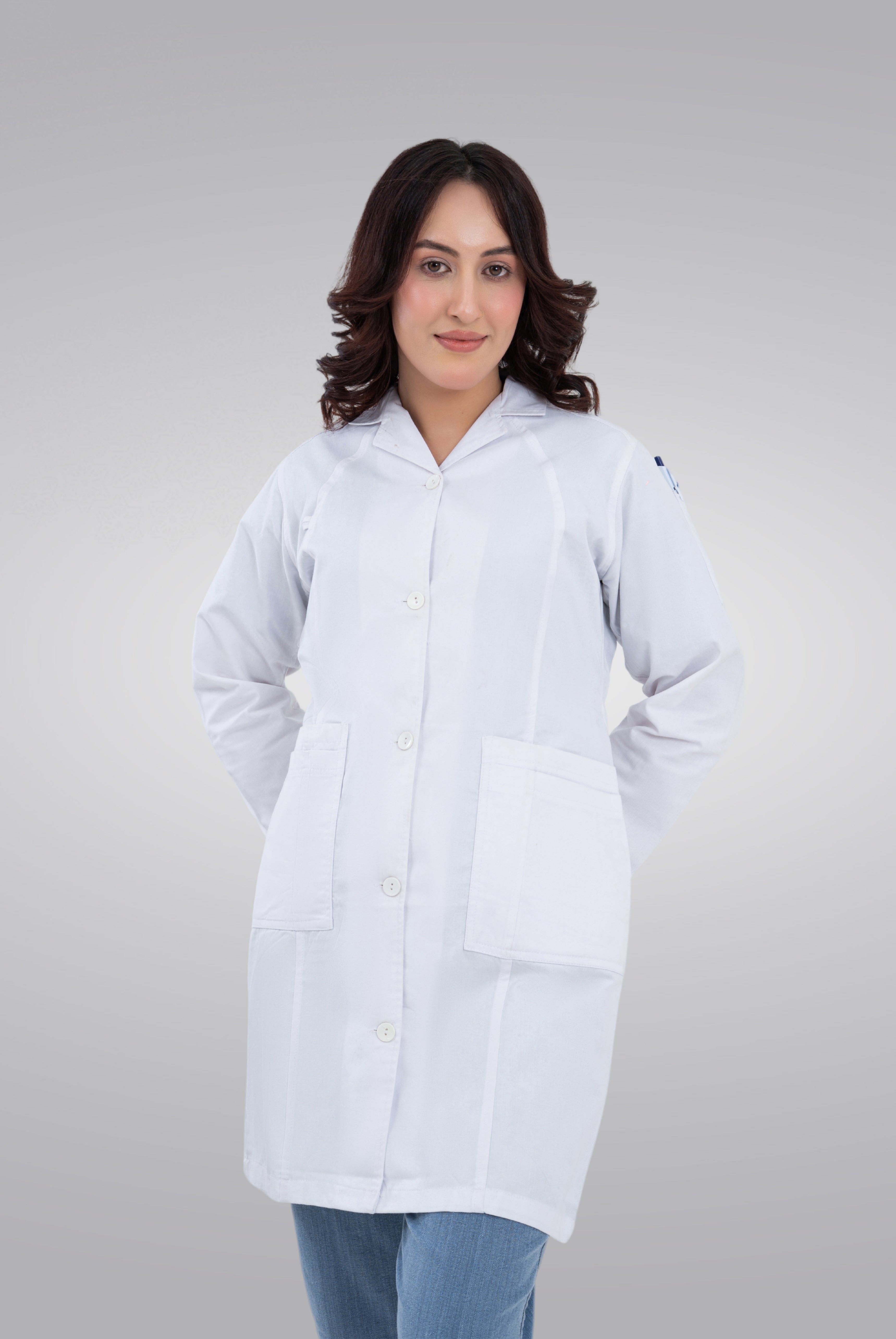 GTEX Soft Twill Women’s Lab Coat – GTEX Apparels