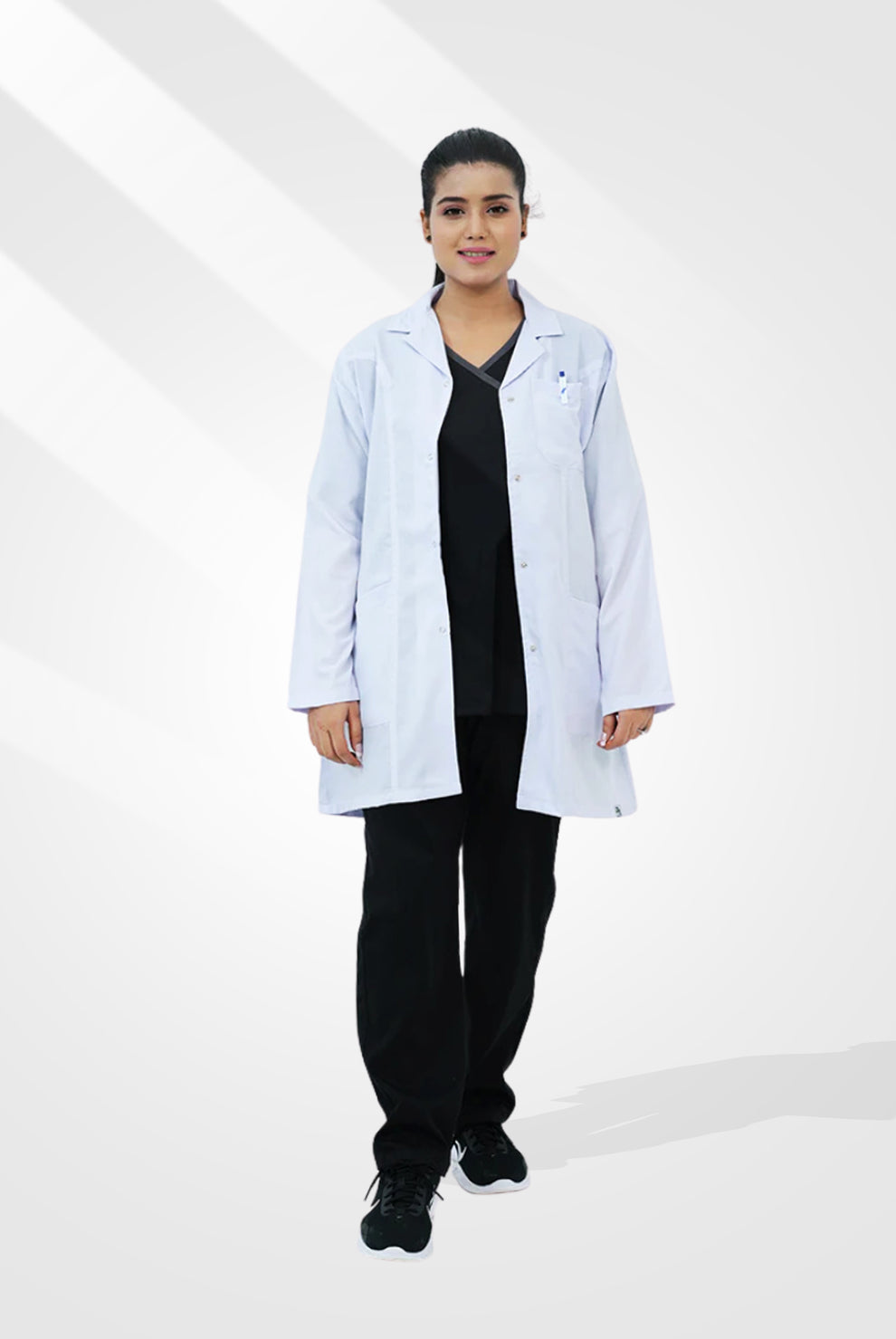 Shop Elite Short Length White Lab Coat – GTEX Apparels